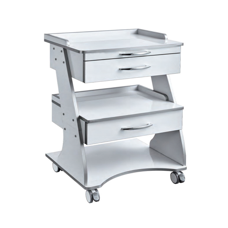 Double-draw three-layer trolley M-G06